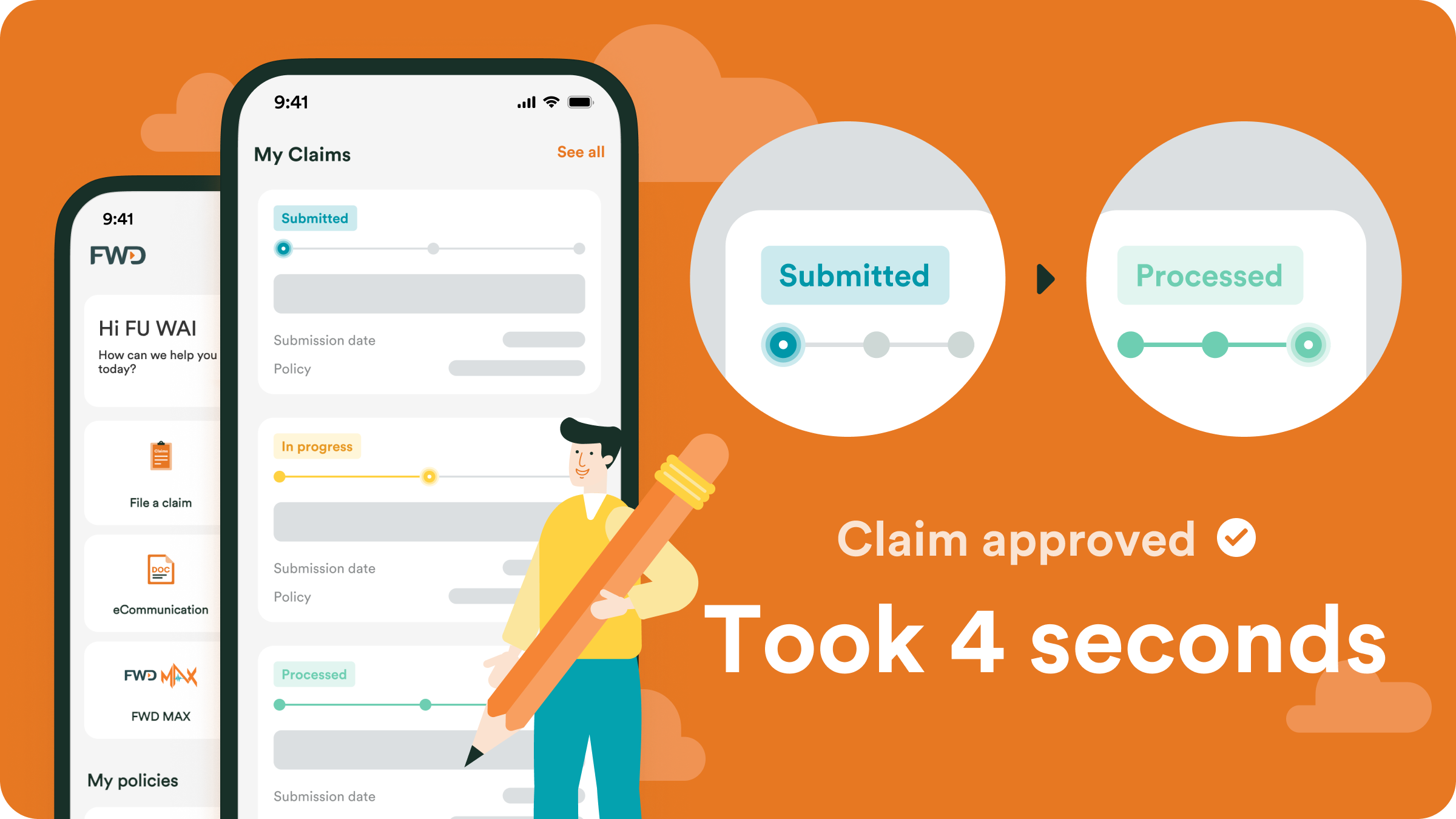 Celebrate living with FWD eServices | FWD HK