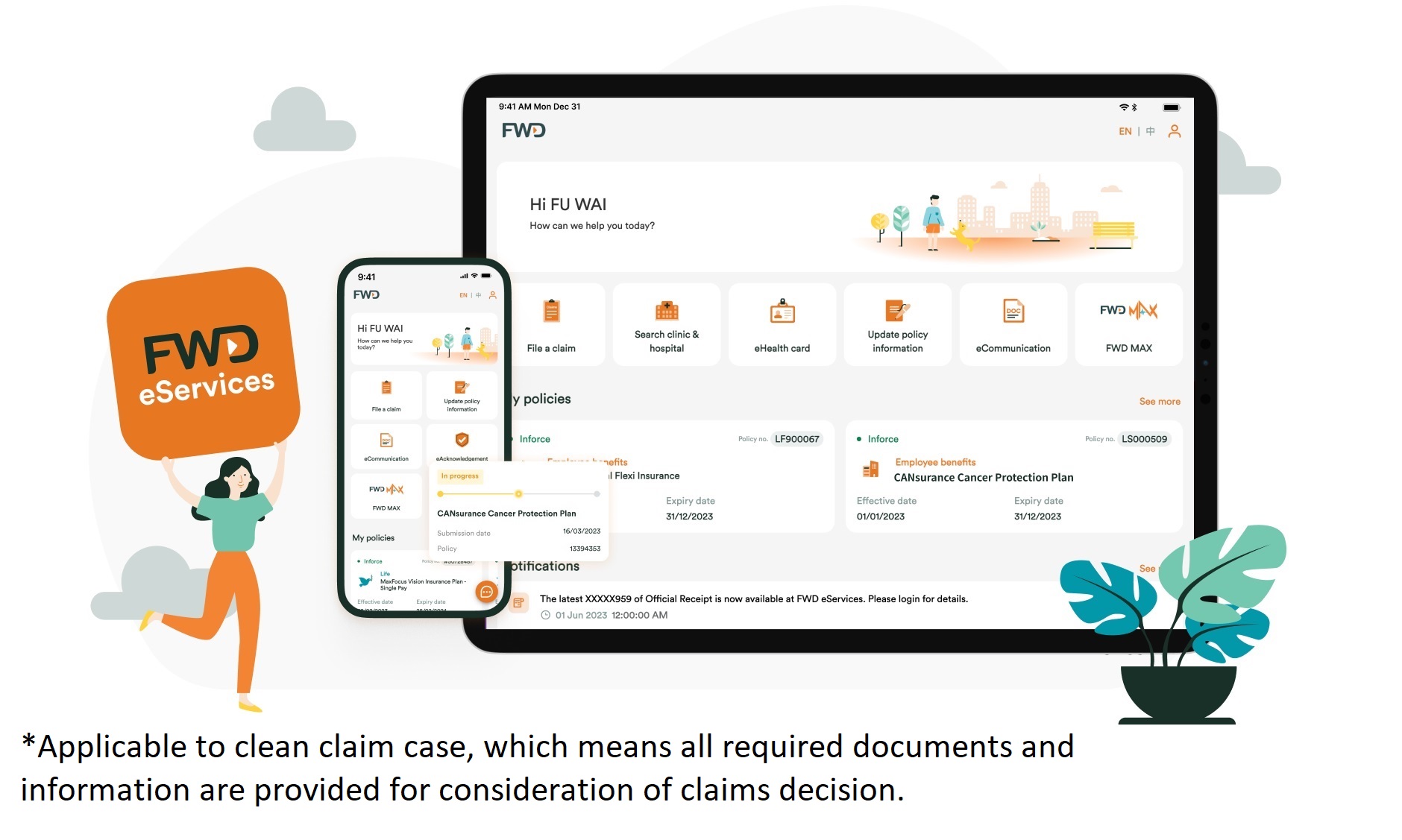 FWD customer support for personal insurance products | FWD HK